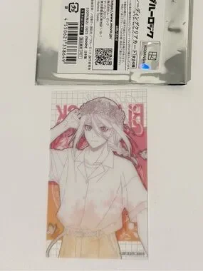 Accents | Anime Official Collectible Blue Lock Flowers Clear Card ...